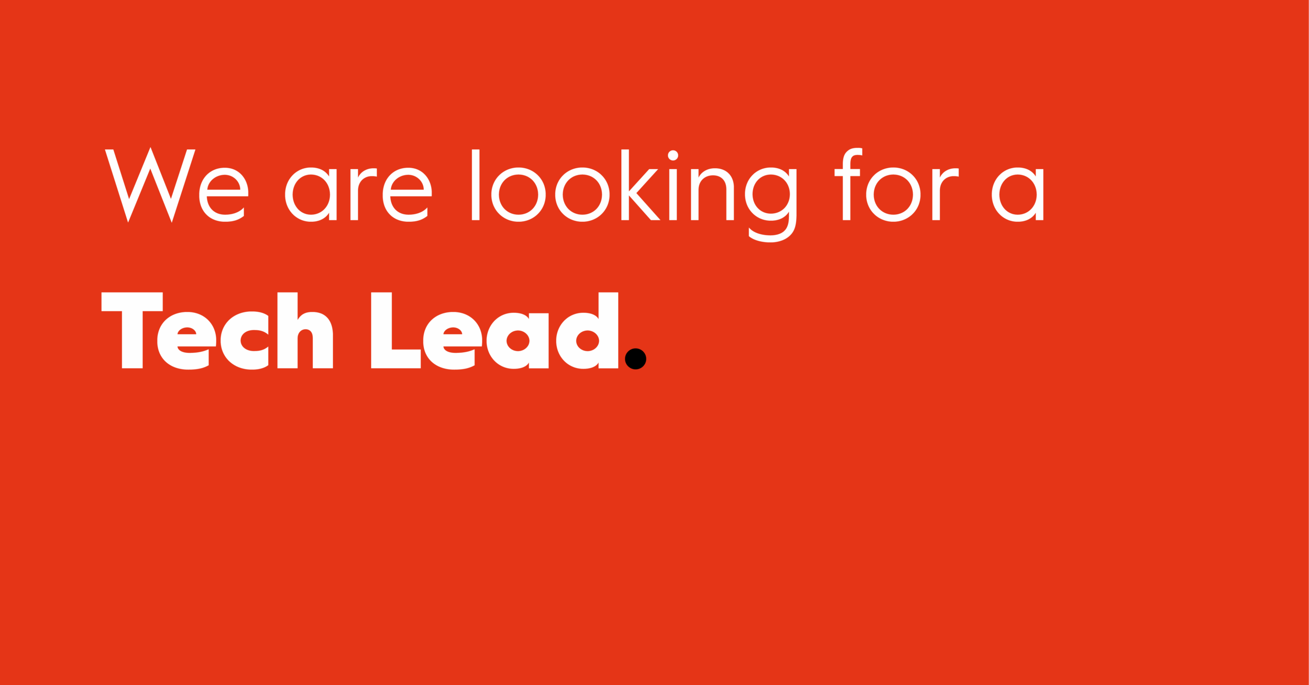 Tech Lead – Digital Climate x Health Solutions - SCOPE